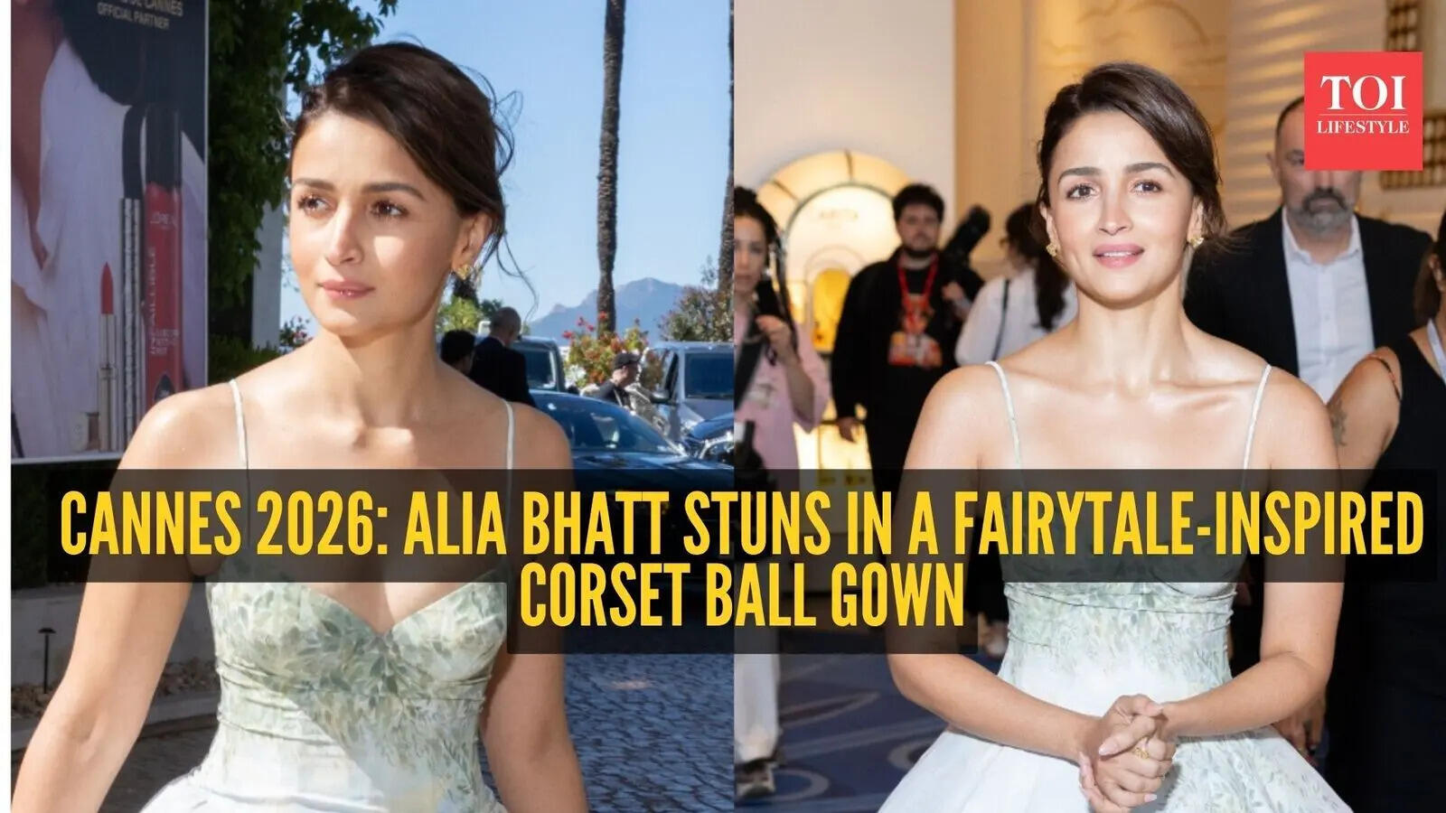 Alia Bhatt enters her princess era at Cannes 2026 in dreamy pastel ...