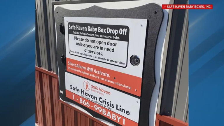 Maine's first Safe Haven Baby Box to be unveiled in Rumford