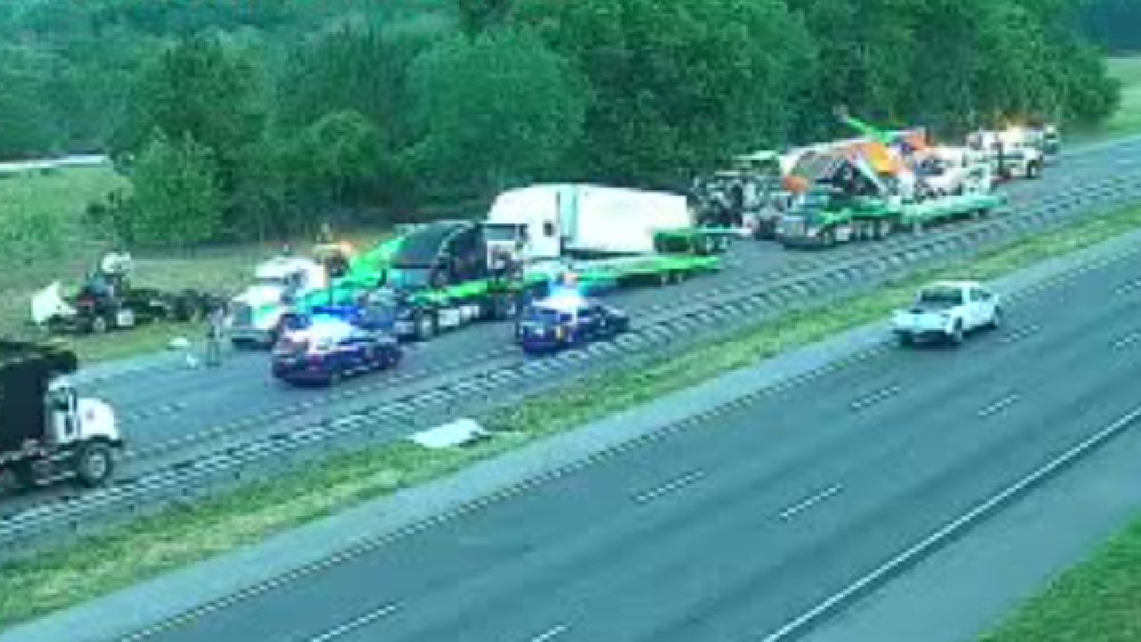 Multi-vehicle crash shuts down I-75 southbound in Sumter County