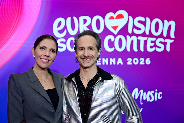 Who are Eurovision 2026 hosts Victoria Swarovski and Michael Ostrowski?