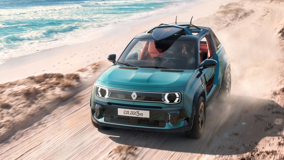Cette Renault 4 de plage cache une évolution que certains Français ...