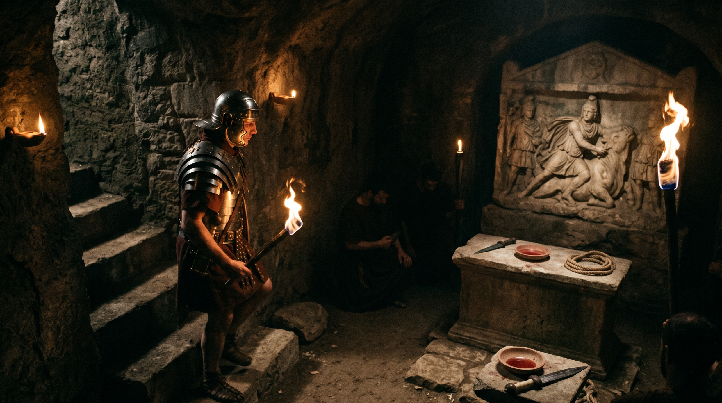 How Roman soldiers entered a hidden world of blood rituals and oaths