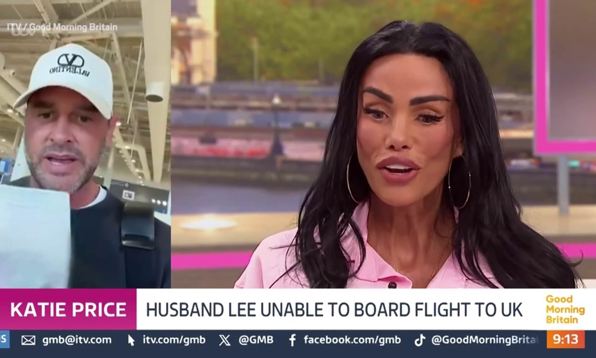 Katie Price defends husband Lee Andrews after he fails to join her for ...