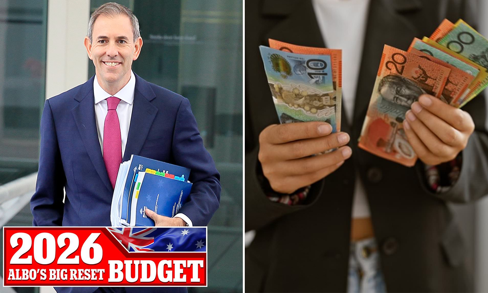 $2,800 cash boost for Aussies in the federal budget but it's not coming ...