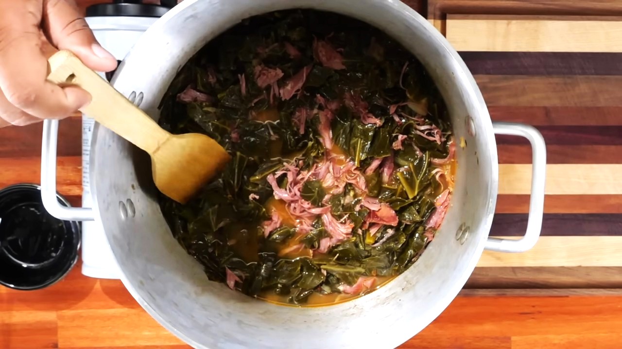 Collard greens with smoked turkey recipe