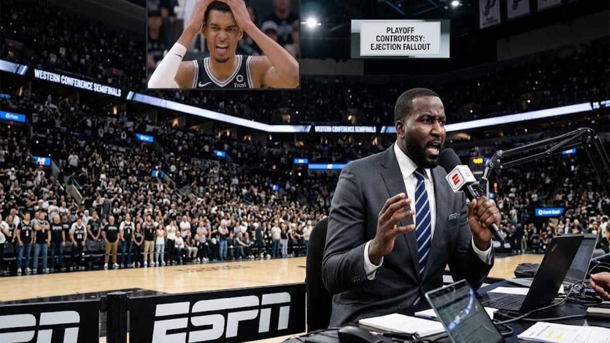 Kendrick Perkins blasts NBA over Victor Wembanyama decision as playoff ...