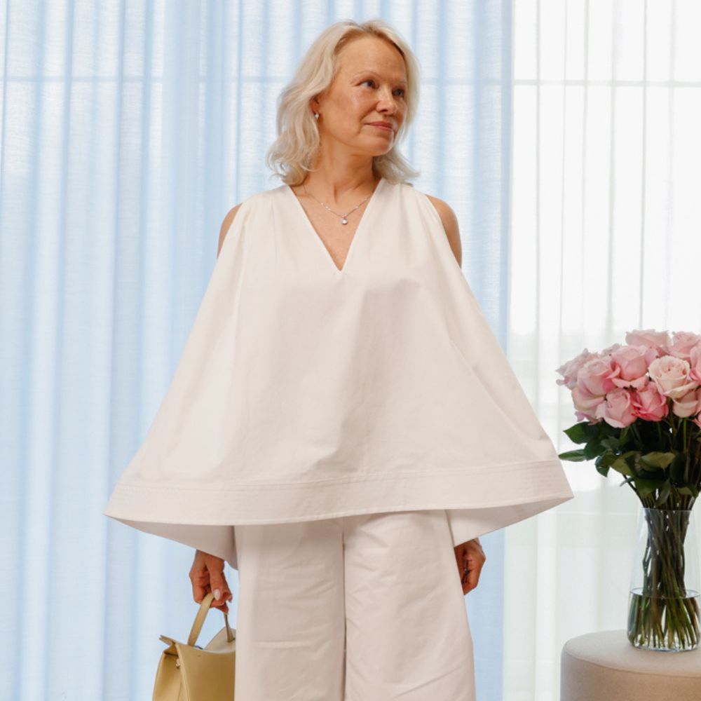 White blouses are trending: Here's how the most elegant over-50s are ...