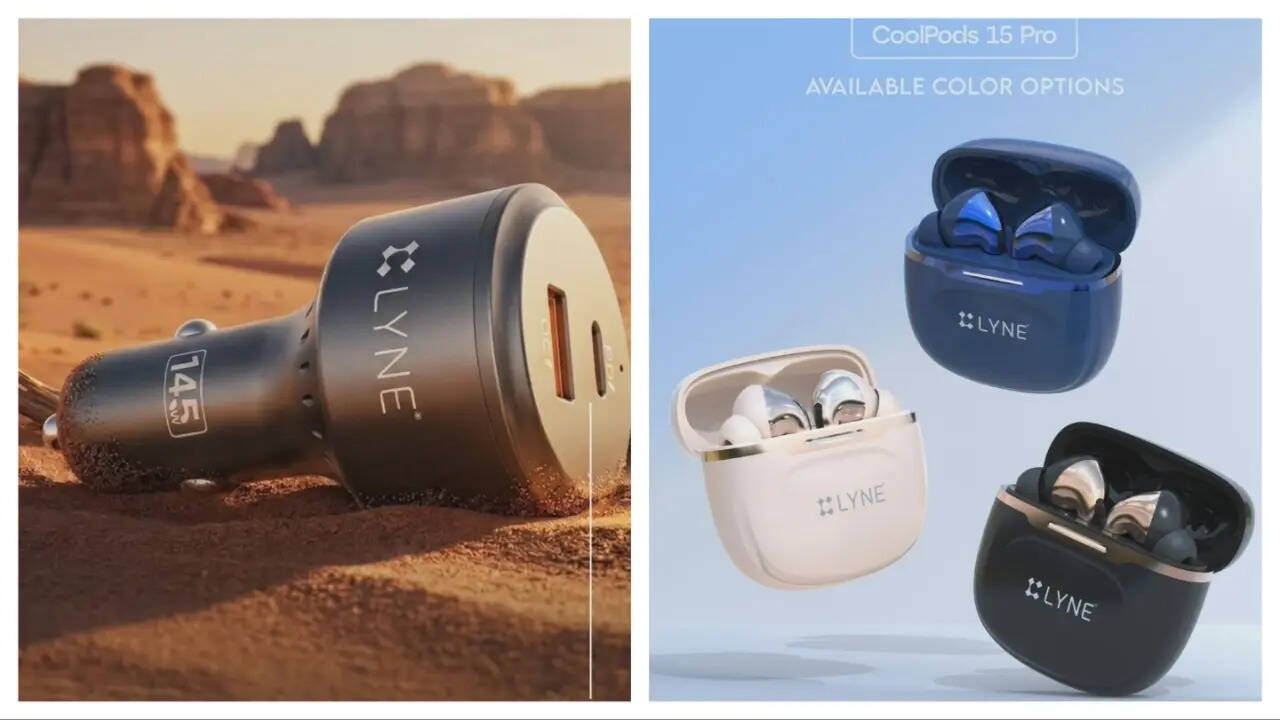 Lyne Startup 70, Startup 68 earbuds and Startup 80 car charger launched ...