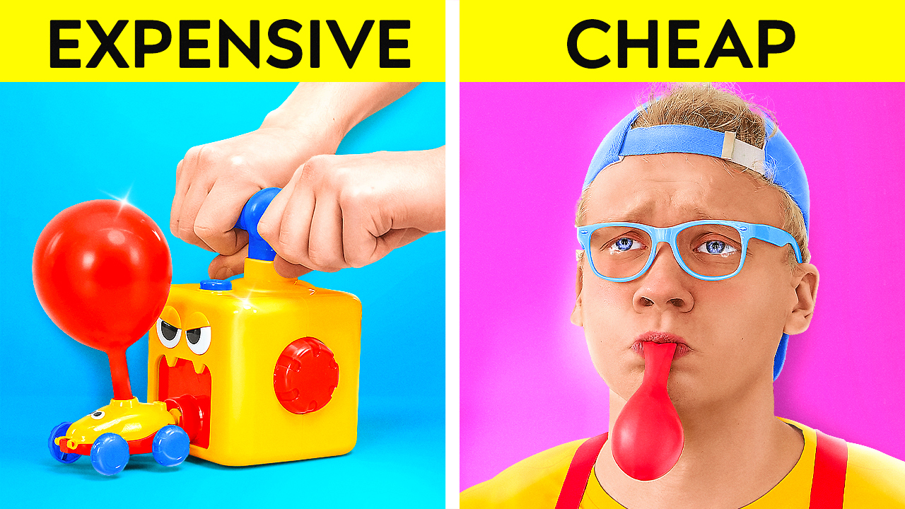 Affordable vs luxe parenting tips
