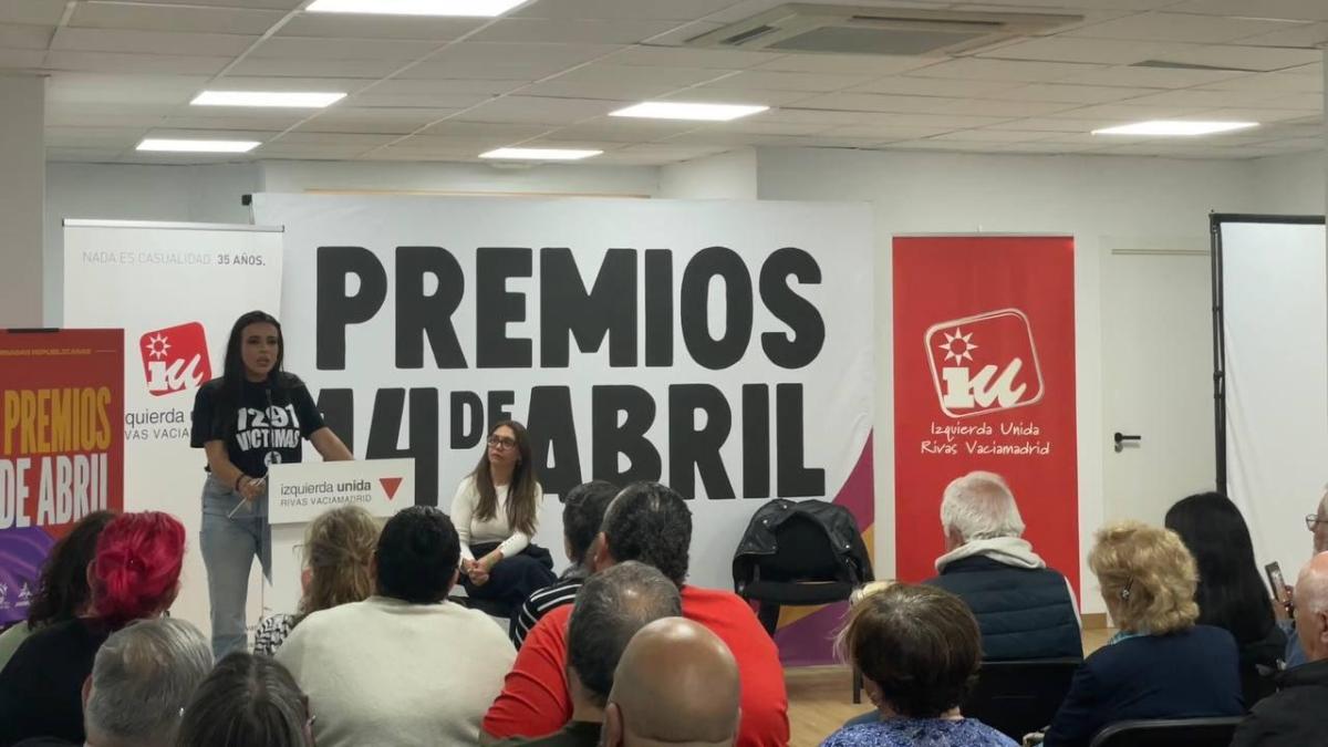 La alcaldesa de Rivas premia a Sarah Santaolalla dos días después de ...