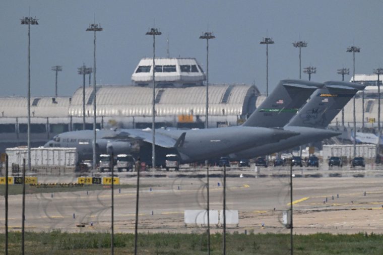 The pictures that show Trump is spoiling for a fight in Beijing