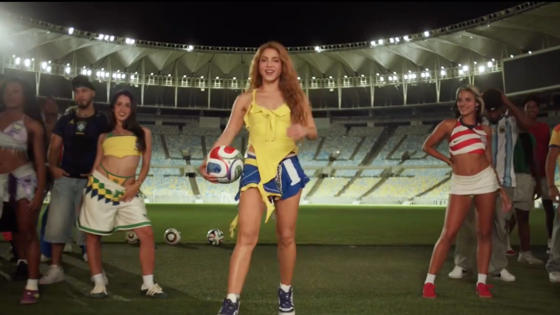 Shakira signs the official anthem for the 2026 World Cup
