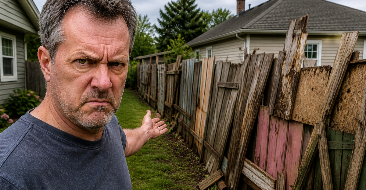 My neighbor built an ugly fence I hate right on the property line—can I ...