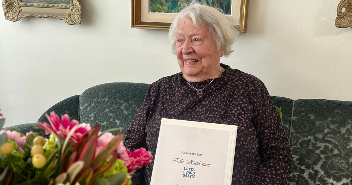 Eila Hukkanen, 108, on vuoden lotta: tällainen on hänen tarinansa