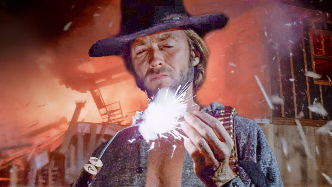 Hotel room ambush and explosion | High Plains Drifter