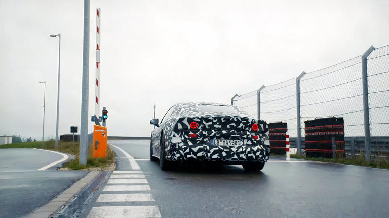 Mercedes-AMG's first electric performance car undergoes active track ...