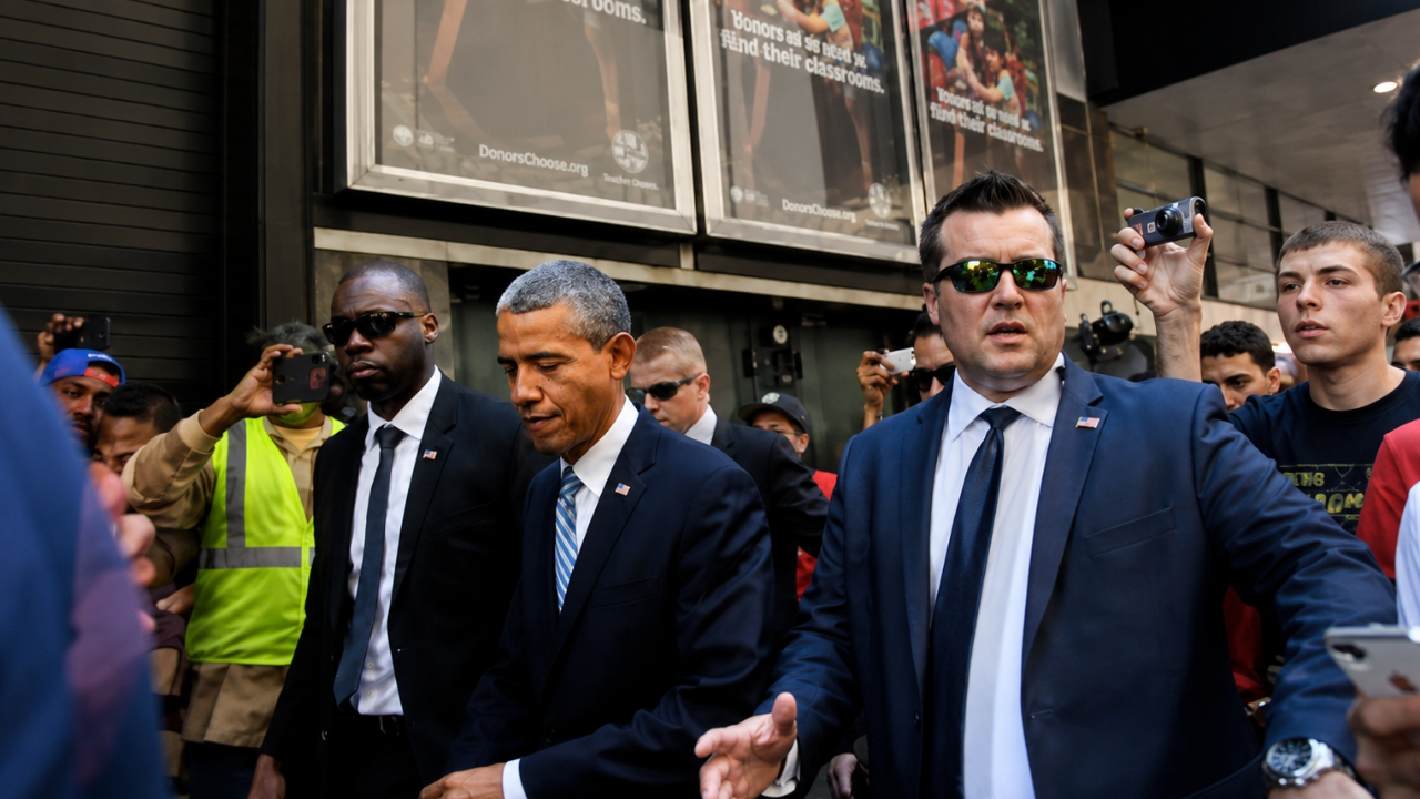 Fake Barack Obama pranks people in New York City