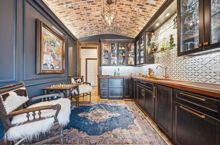 Hoover Reservoir-area mansion with bourbon, billiards rooms lists for $2.5M