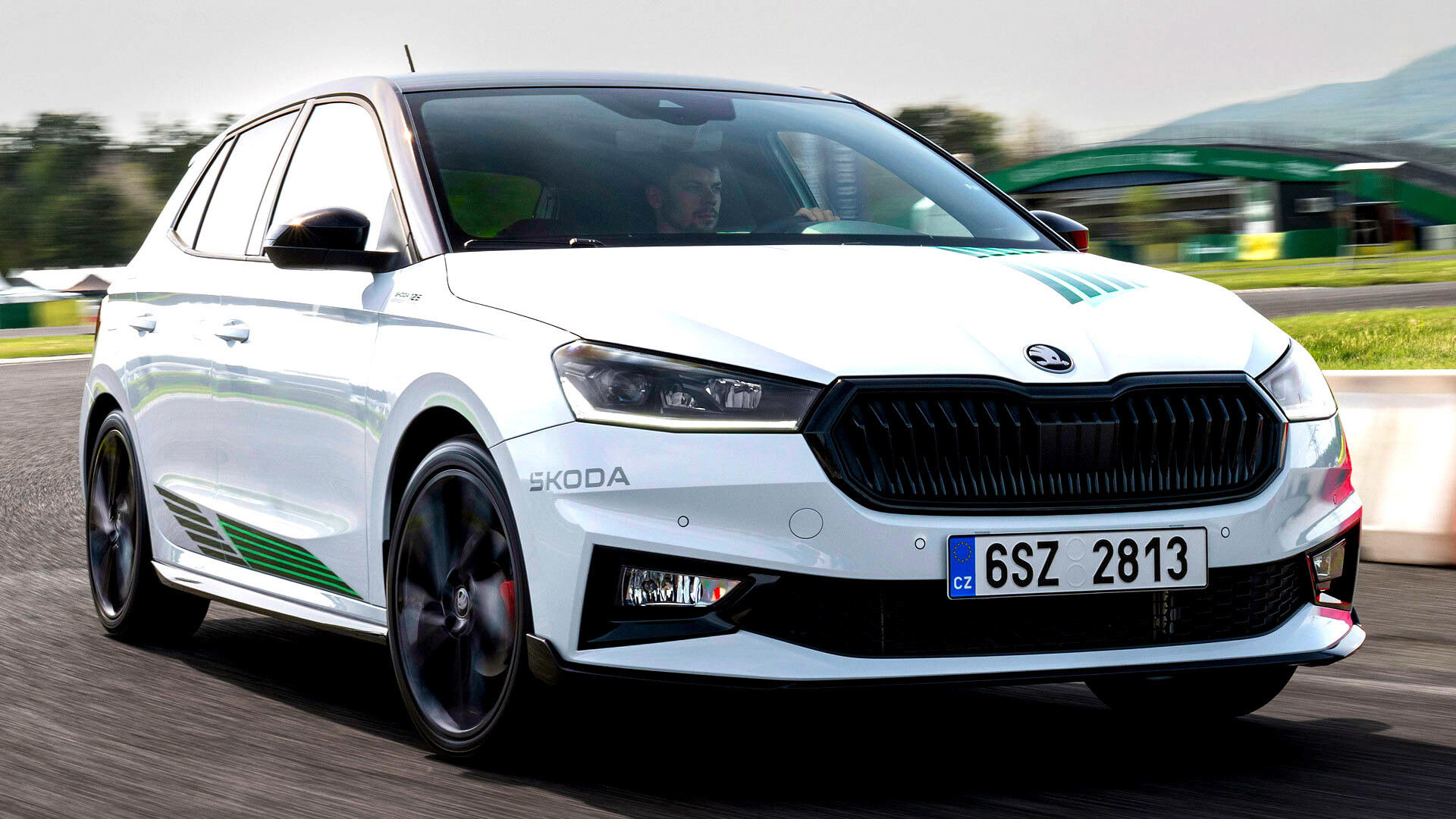 Skoda calls it a motorsport edition, the 0-62 time says otherwise