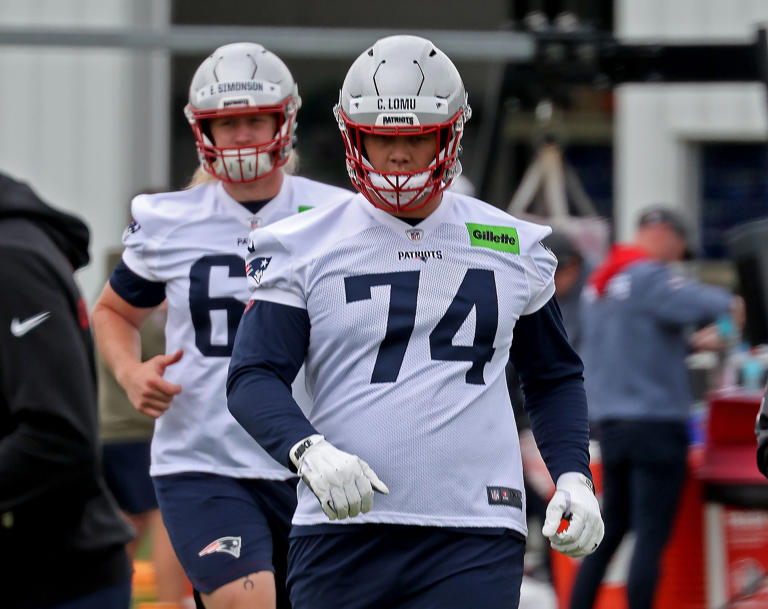 Patriots mailbag: How Caleb Lomu could receive starting reps in ...