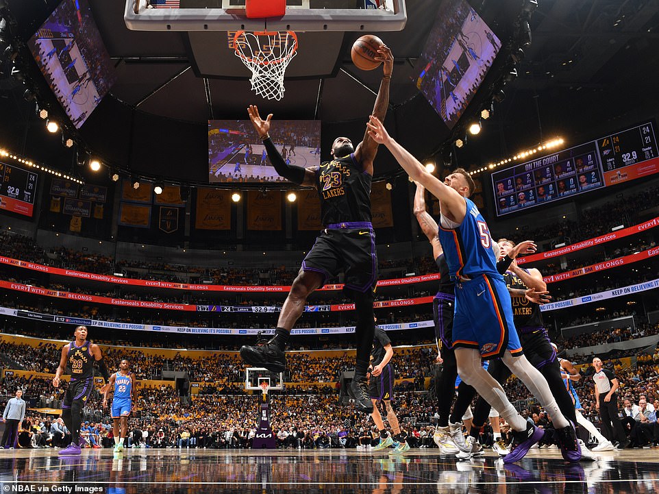 LeBron James faces uncertain future after Lakers swept by OKC