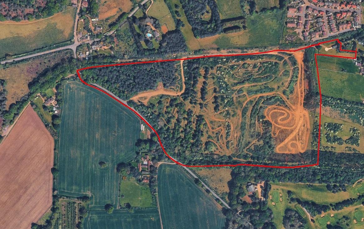 Previously refused storage building in Potton countryside granted ...
