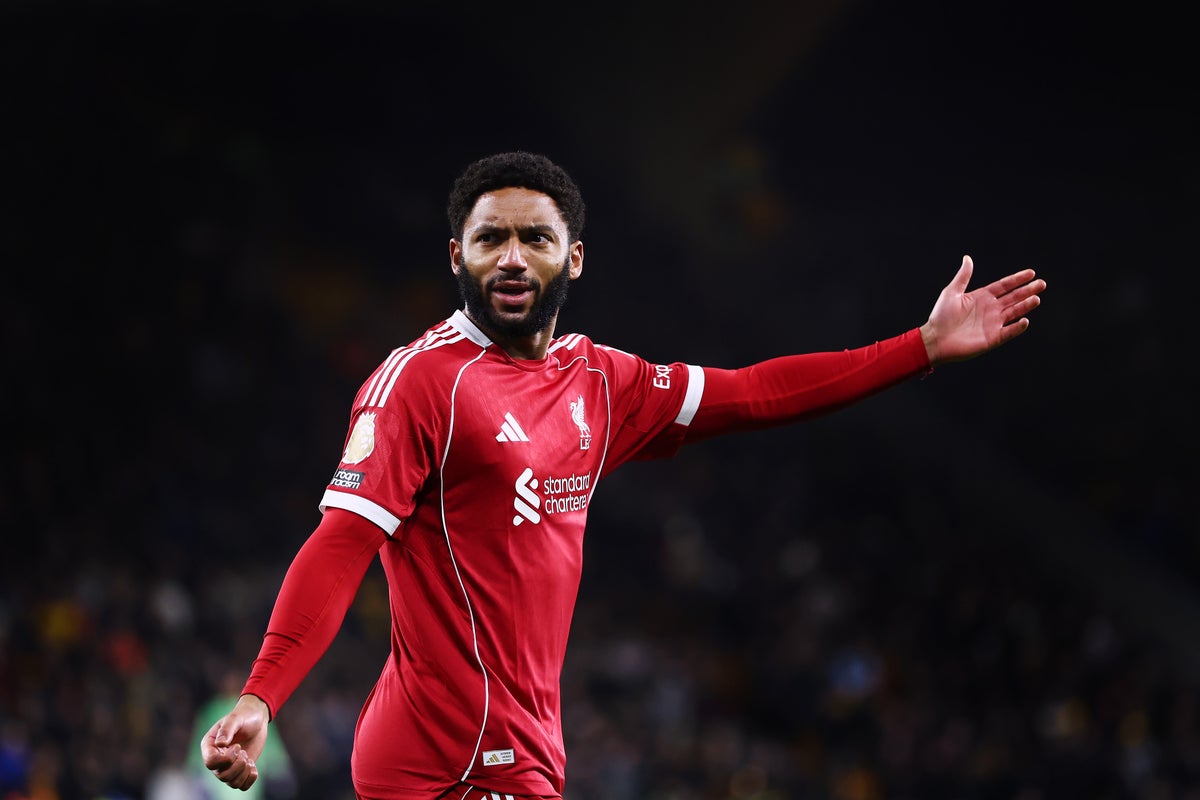 Gomez admits uncertainty over Liverpool future: 'Anything can happen'