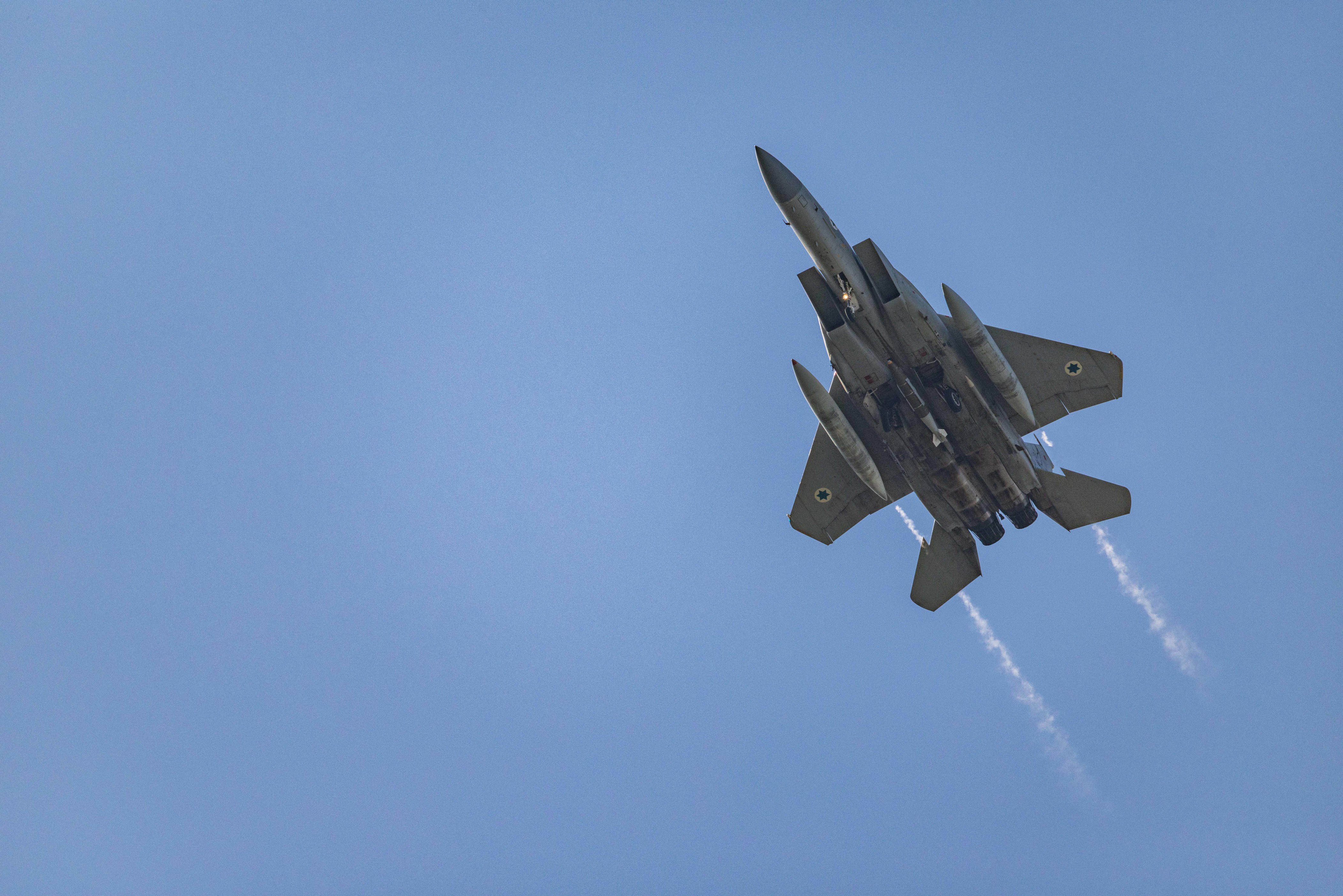 Hezbollah tries to shoot down Air Force fighter jet with surface-to-air ...