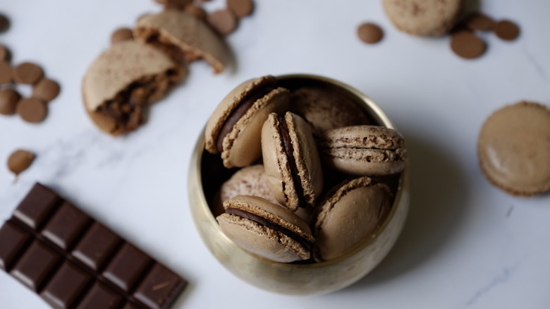 Italian meringue macarons recipe