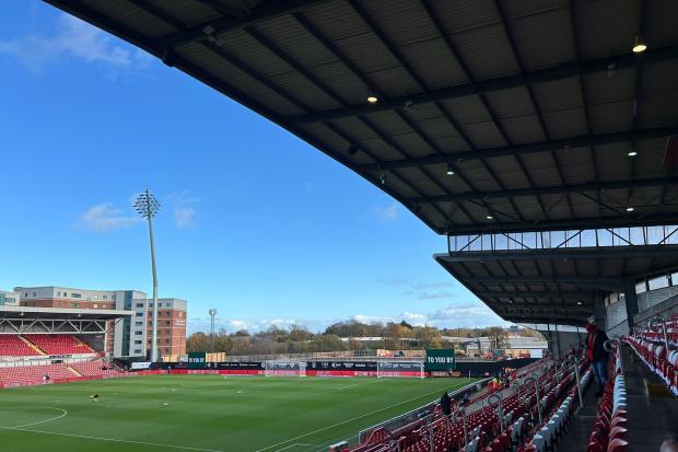 19 images show Wrexham AFC Kop stand rise across Championship season