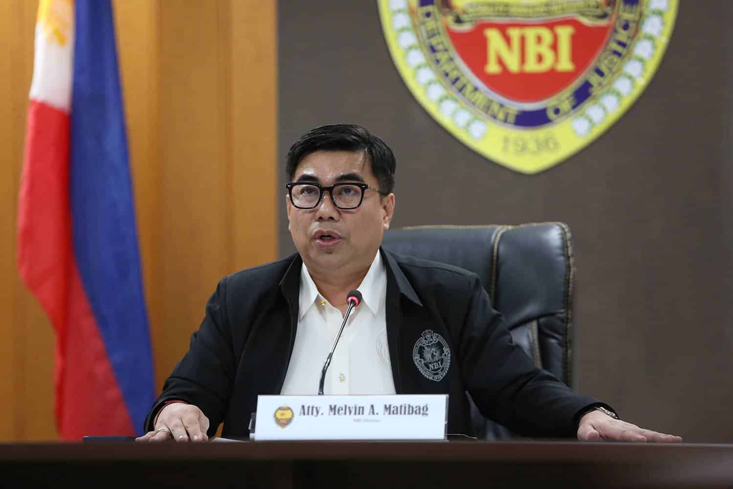 NBI chief Matibag denies deploying agents to Senate amid gunshots