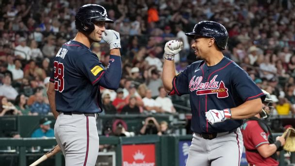 Matt Olson, Drake Baldwin powering Atlanta Braves' offense
