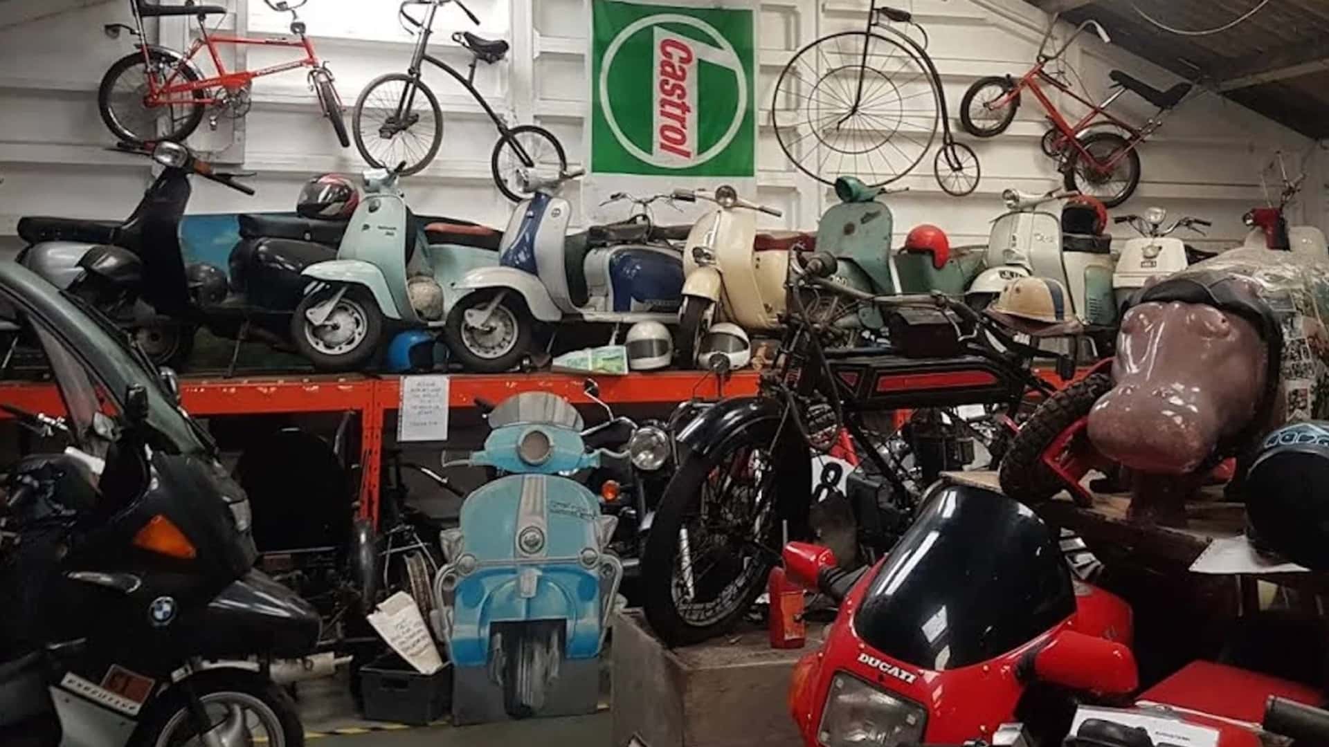 Thieves stole 50cc two-strokes from this museum instead of more ...