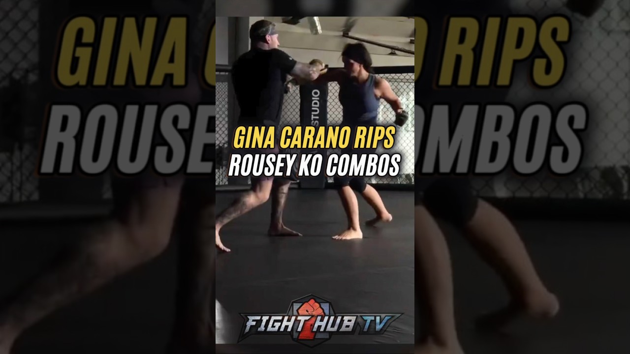 Gina Carano Begins Training For Ronda Rousey Mma Comeback