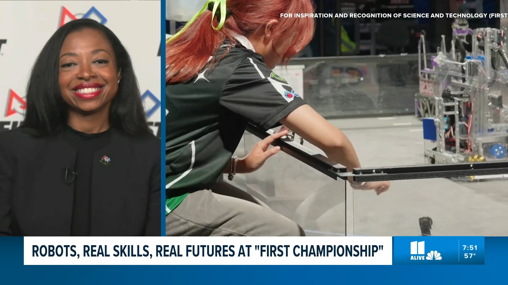 Teens compete in global robotics competition