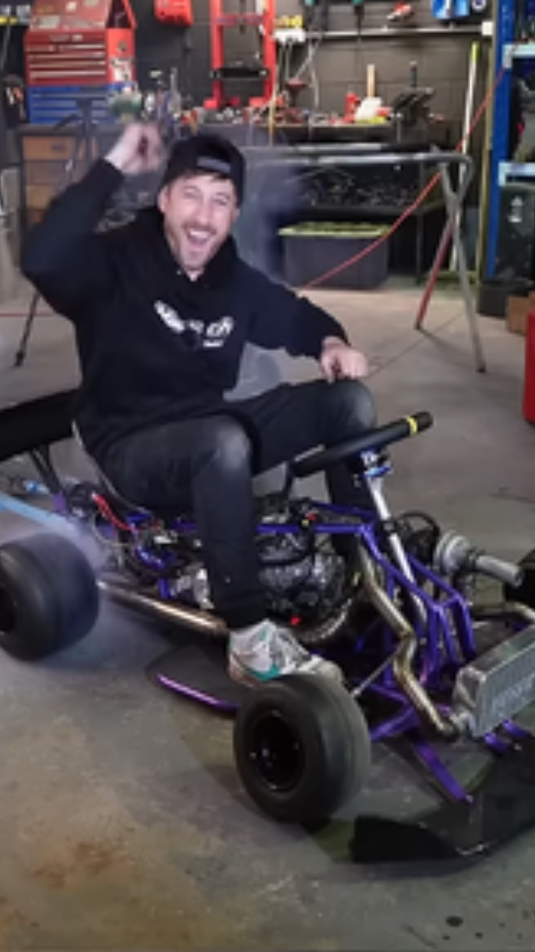 150cc turbo go kart first boost ride