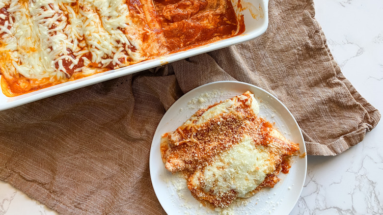 Classic manicotti recipe