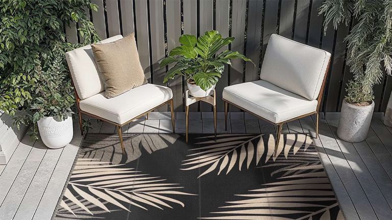 Walmart's $32 waterproof outdoor rug comes in 9 stylish prints for your ...