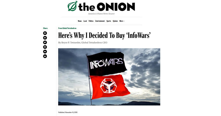 Infowars seized: Alex Jones loses control to little rat, confessed ...
