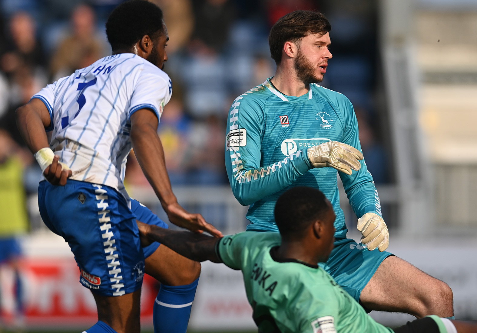 Hartlepool United No1 Nick Hayes responds to criticism this season