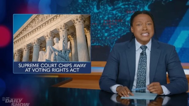 'The Daily Show' jokes SCOTUS blow to Voting Rights Act is 'great' for ...