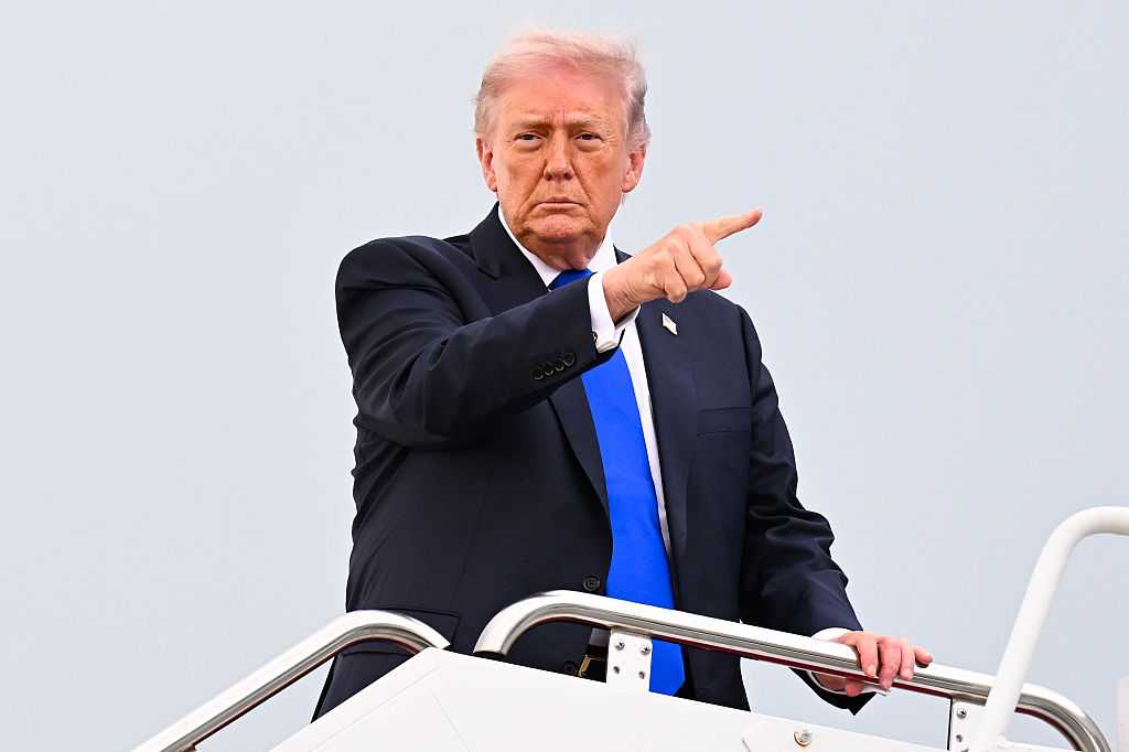 Protesters, supporters and heavy security mark Trump speech in West ...