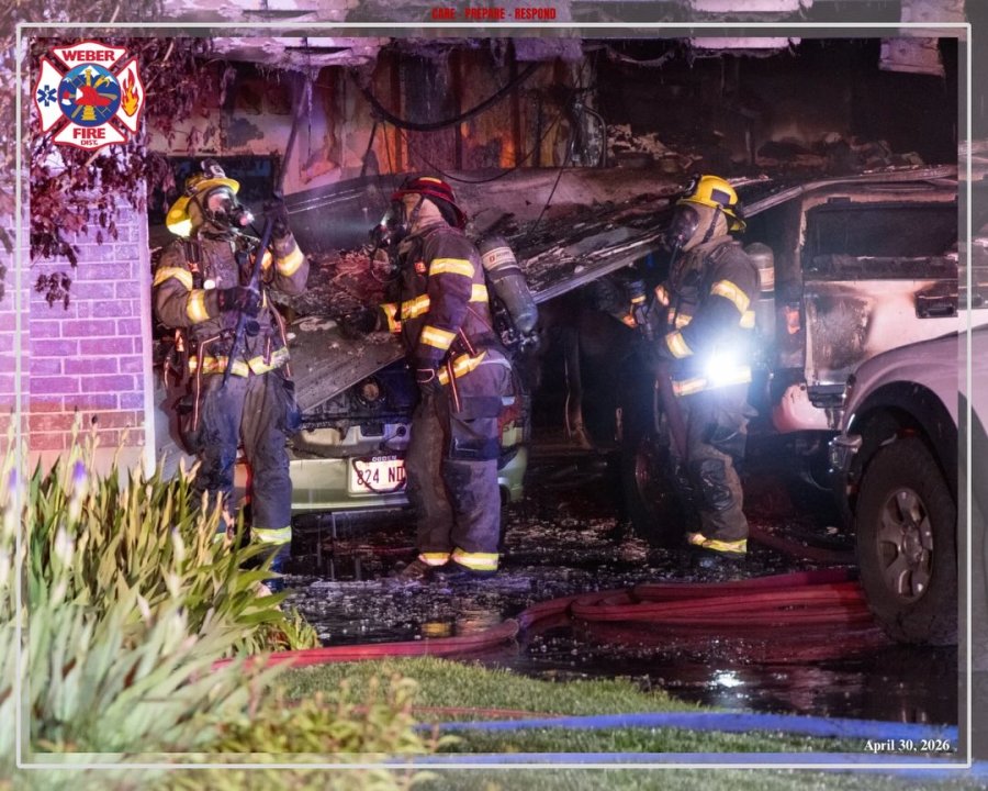 Photos: Hooper garage fire spreads to home, causing $650K in damages