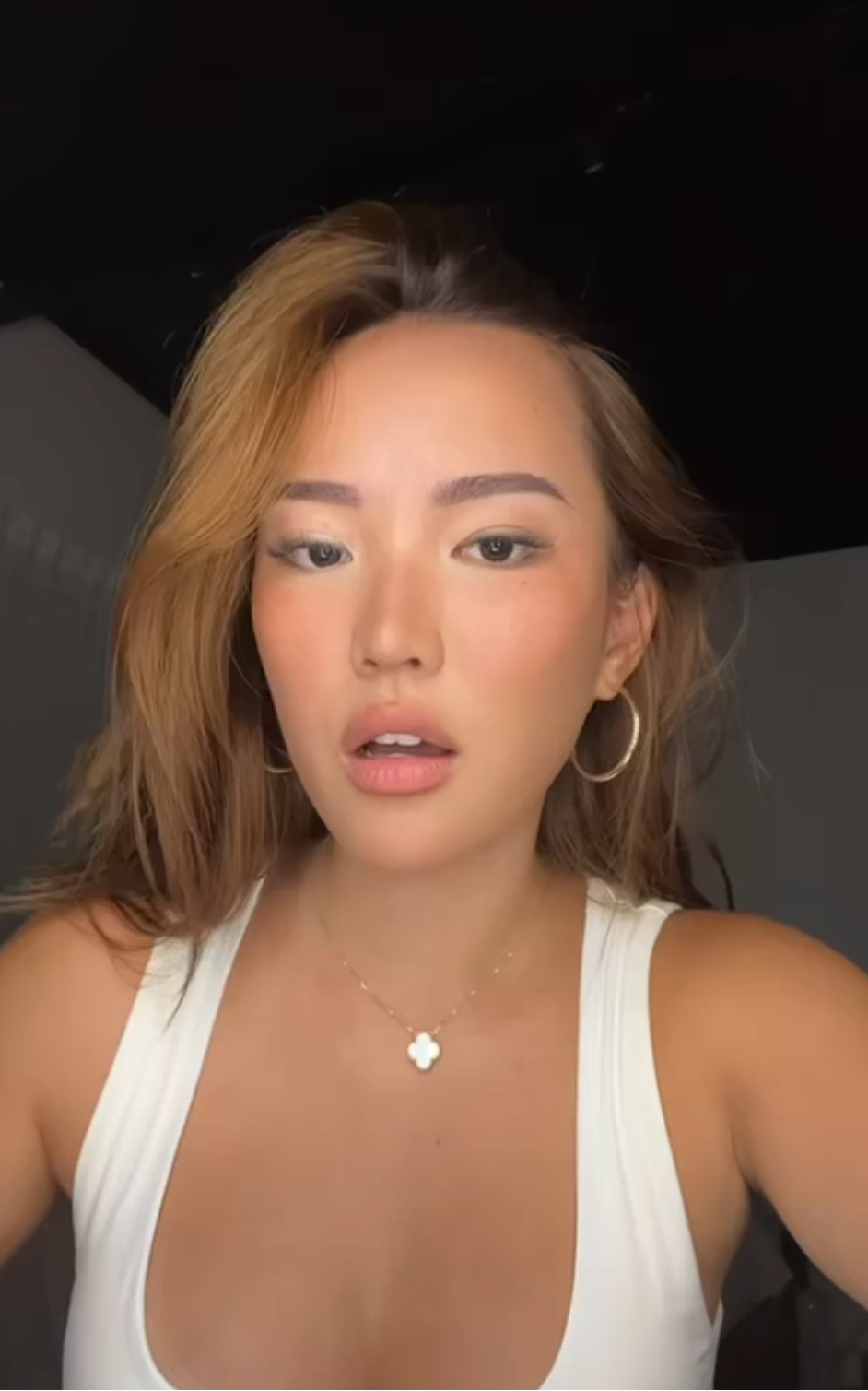 GRWM surprise date night look with Skintific 5X ceramide moisturizer