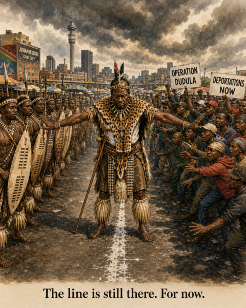 Real politics: Amabutho marches walk a fine line