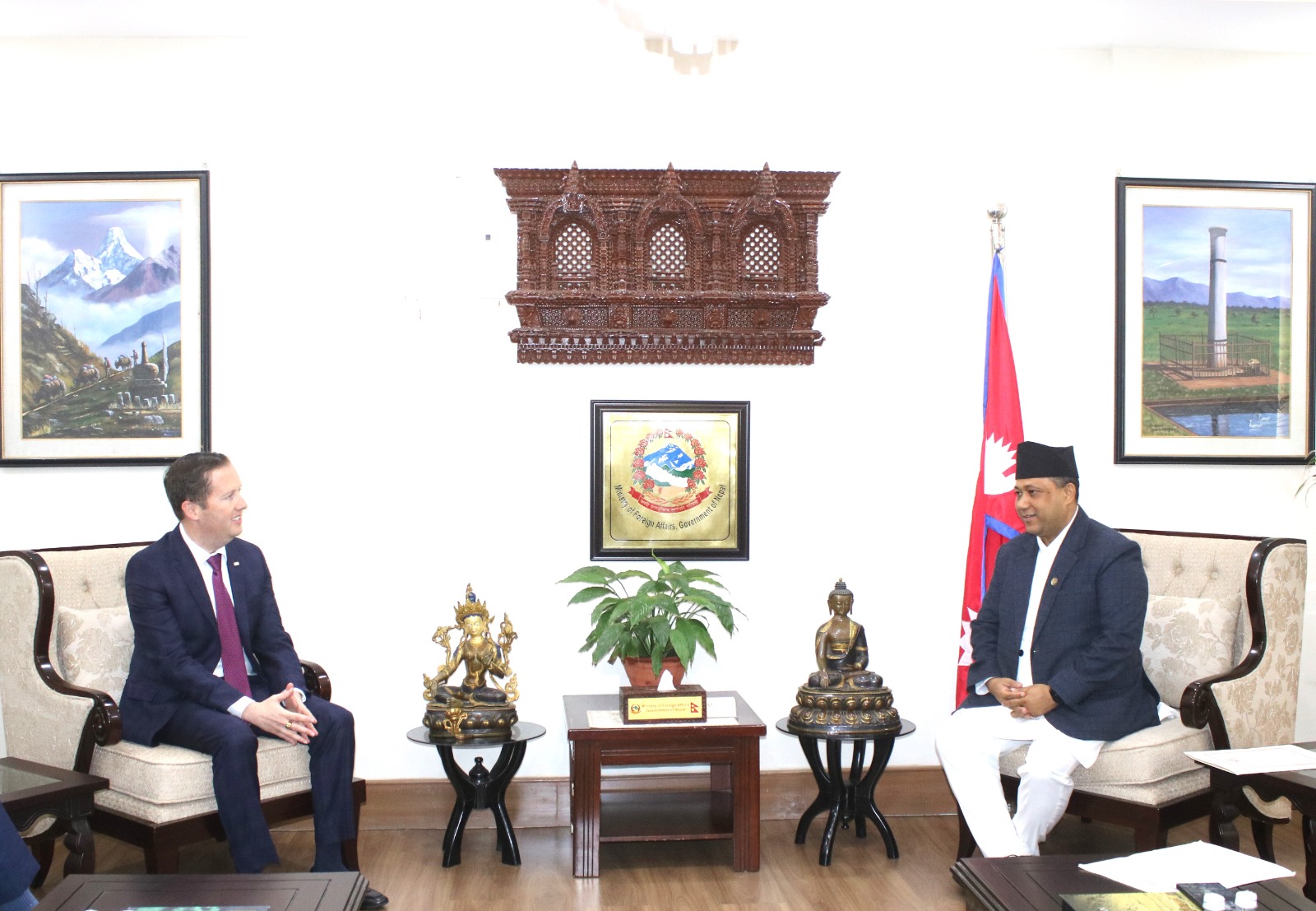 US official calls for better business climate in meetings with Nepal ...