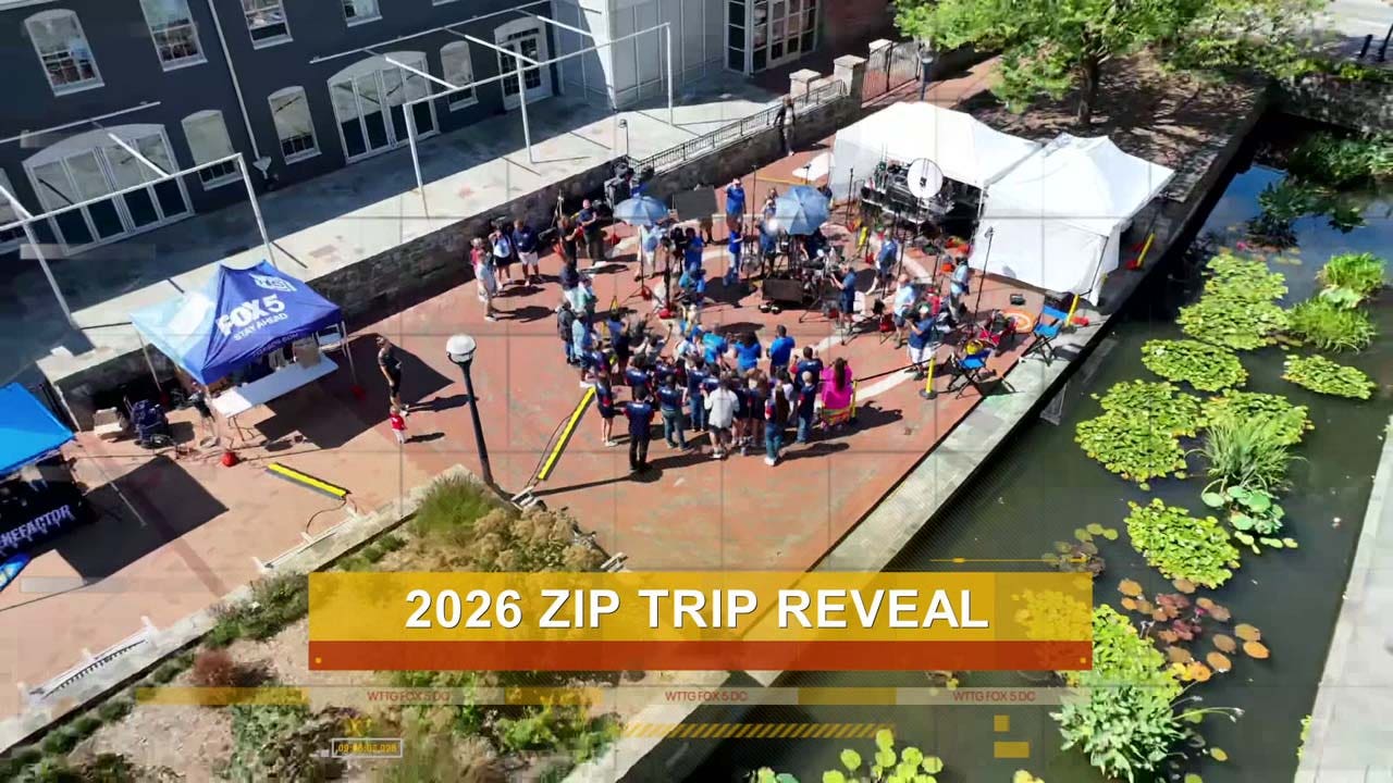 2026 FOX 5 DC Zip Trip destinations are here! Check the full list