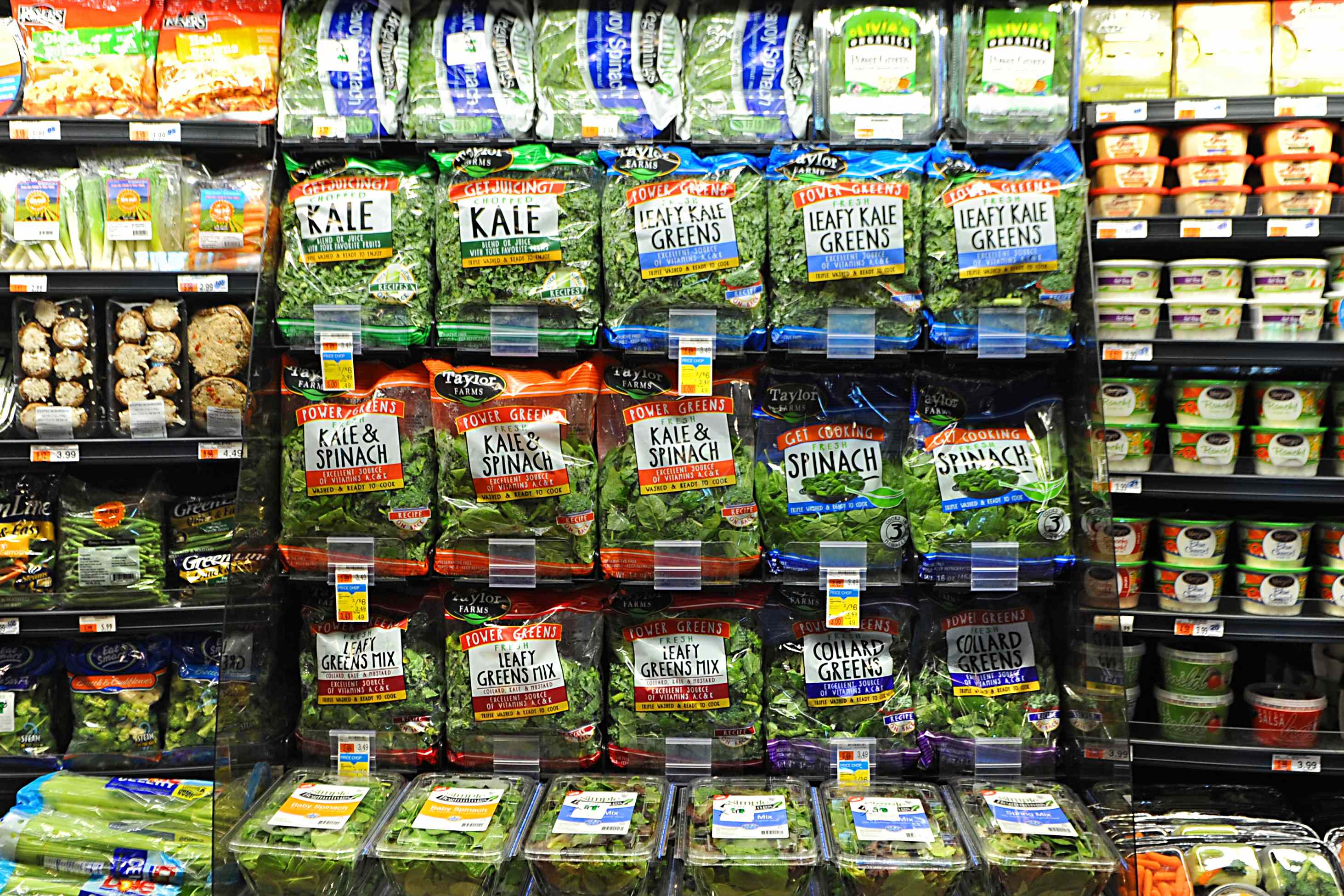 Never buy bagged spinach if you see this