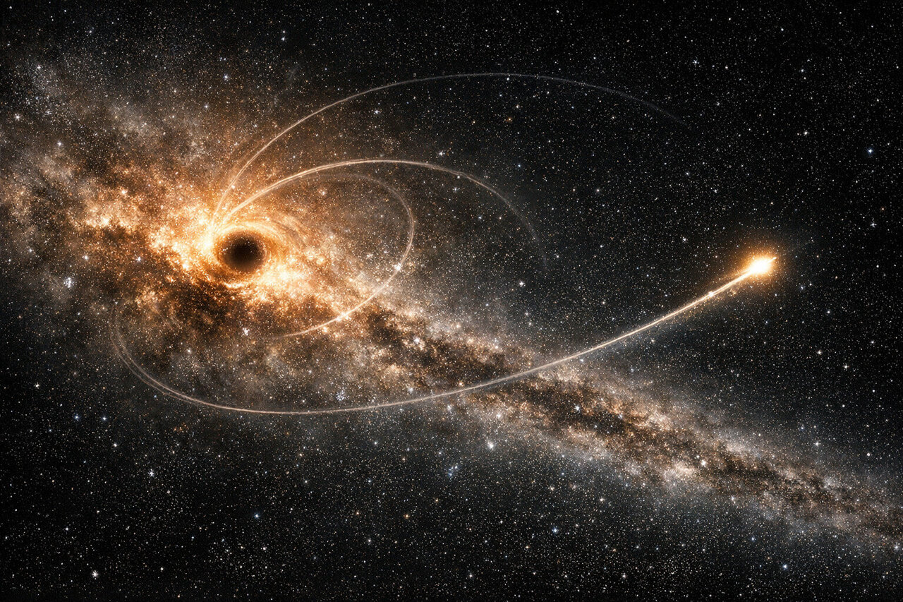 DESI-HVS1 is an old hypervelocity star ejected from the galactic center ...