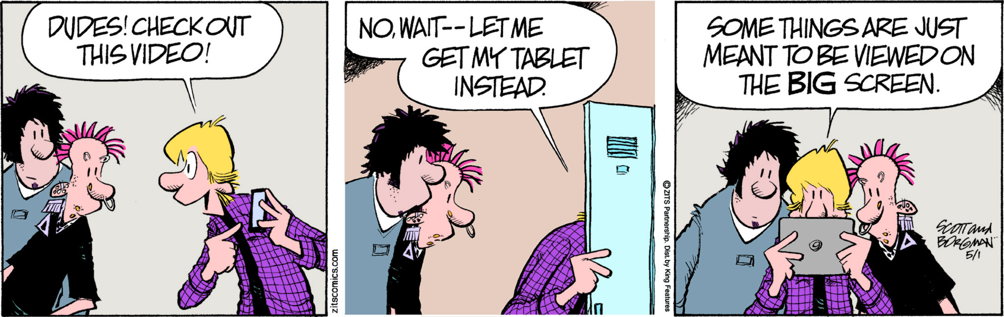 Zits by Jerry Scott and Jim Borgman